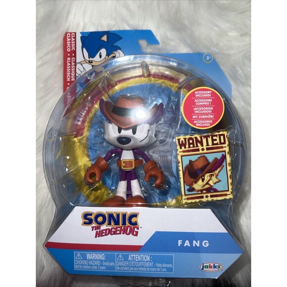 JAKKS Pacific | Toys | Jakks Sonic The Hedgehog Fang 4 Inch Figure 224 ...
